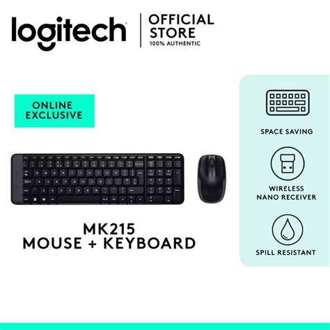 Logitech MK Wireless Keyboard And Mouse Combo For Windows GHz