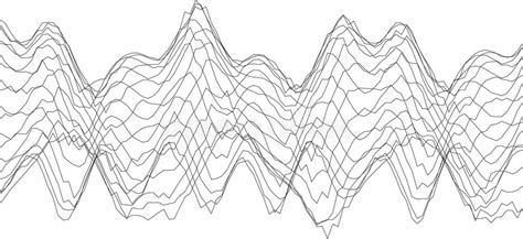 Abstract Geometric Wave Pattern For Modern Design Projects And Backgrounds Stock Vector