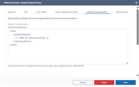 Device Configuration Xml For Windows Drive Filecloud Docs Server