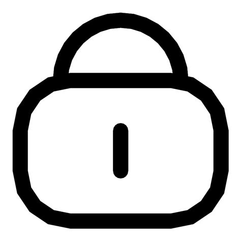 Lock Line Vector Svg Icon Svg Repo