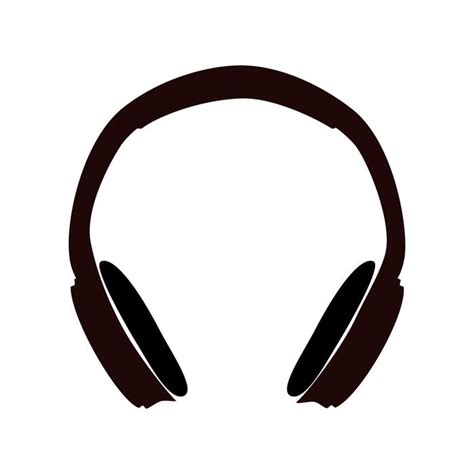 Headphones Silhouette Vector Art Icons And Graphics For Free Download