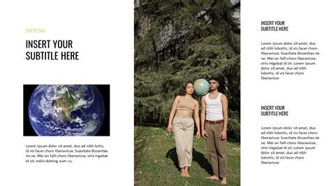 Earth Day Google PPT Templates Lifestyle Slides