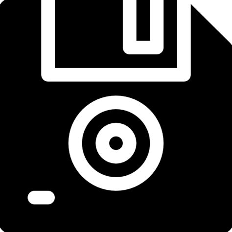 Floppy Disk Basic Rounded Filled Icon