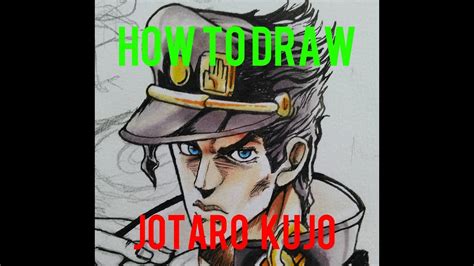 How To Draw Jotaro Kujo I Simple Step By Step I Jojos Bizarre