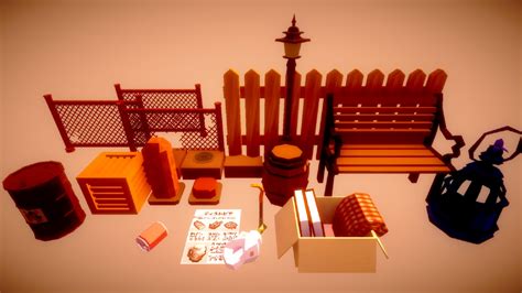 エロ同人傑作選 ローポリな路地裏3dモデルセット【全20種unitypackage】 作品情報 エロ同人傑作選 ローポリな路地裏3dモデルセット【全20種unitypackage】 作品情報