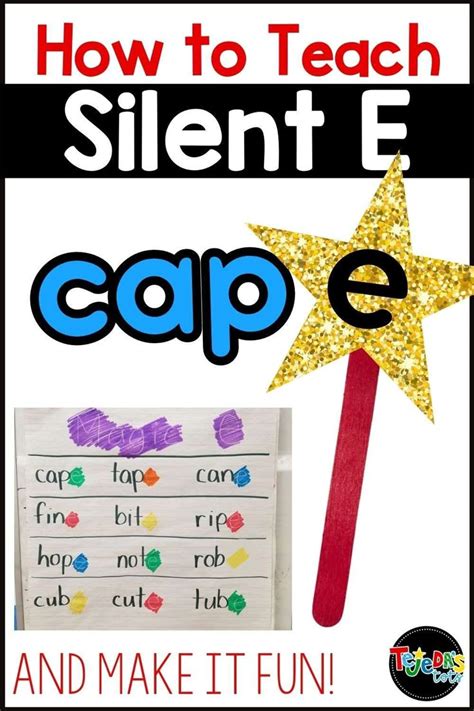Silent E Is The Most Fun Phonics Rule To Teach We Love Making Magic E
