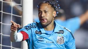Video Neymar Scores Twice In Dazzling Display For Santos With Three Of