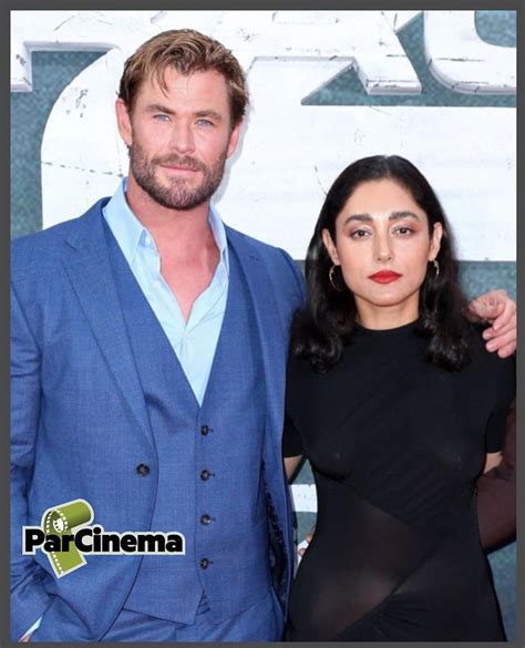 عکس های جدید گلشیفته فراهانی در کنار کریس همسورث