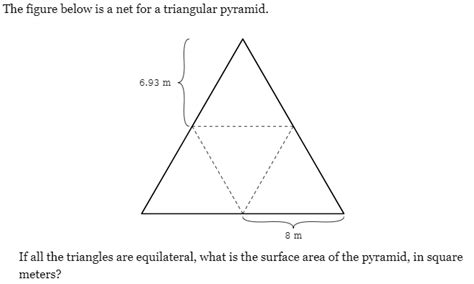 The Figure Below Is A Net For A Triangular Py Solvely