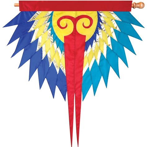 David Ti Phoenix Blue Banner Picture Pretty Kites