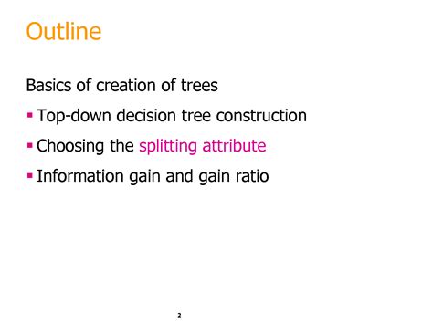SOLUTION Classification Decision Tree Artificial Intelligence Notes Studypool
