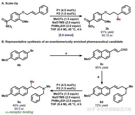Jacs：氢化铜催化的对映选择性烯烃氢甲基化 知乎