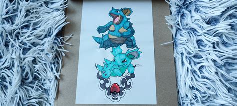 Nidoqueen Nidorina By Jaceyue On Deviantart