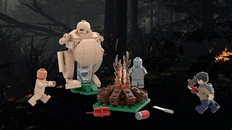 Lego The Forest Set Mocups Part 5 Cowman Stomping In R Lego