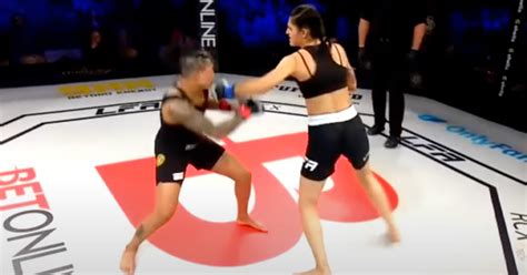 La Soeur Dalex Pereira Perd Son Premier Combat Professionnel De Mma