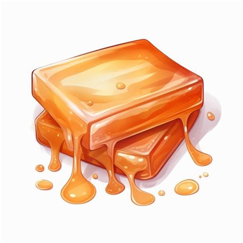 Premium Photo Sweet And Spooky Whimsical Watercolor Toffee Candy In Pastel Halloween Shades