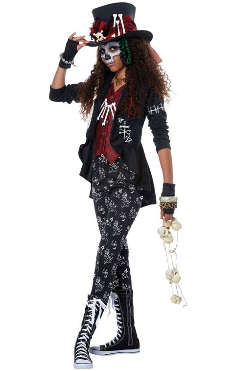 Witch Doctor Teen Girls Voodoo Costume Girls Halloween Costumes
