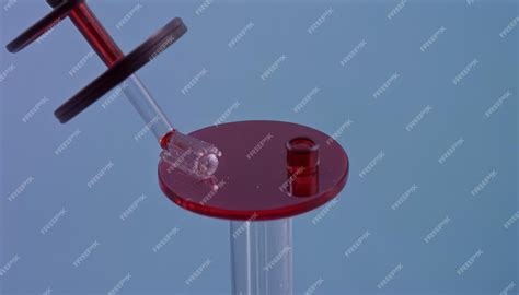 Premium Photo A Closeup Of A Scientific Apparatus Possibly A Part Of