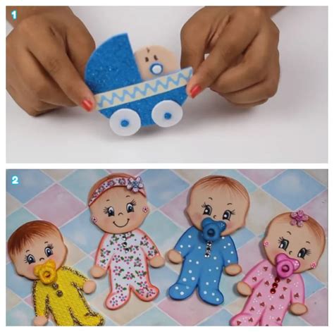 Manualidades Para Bebés Recién Nacidos Con Goma Eva 【top 2022】 Uma
