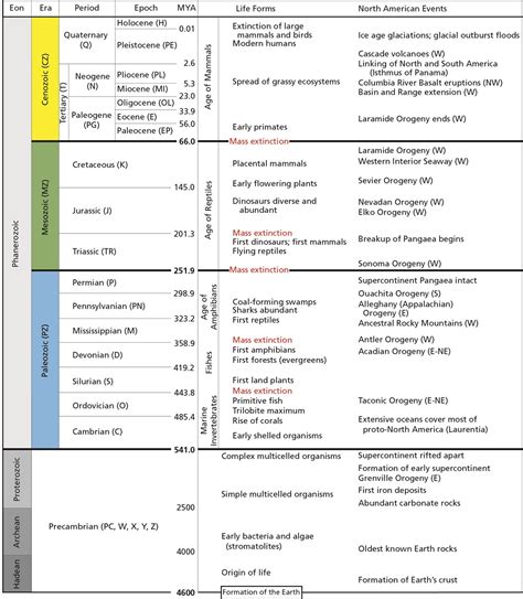 Geologic Time Scale Activity Pdf