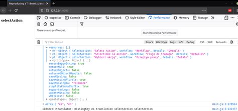 Github Teralesreproduce React I18next Missingkey Error Reproduce