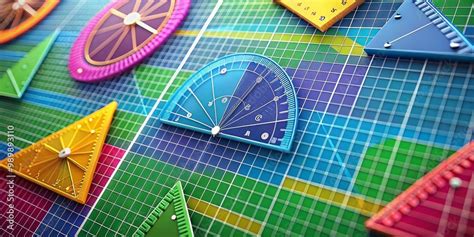 Educational Chart Illustrating Various Types And Names Of Angles For Learning Mathematics