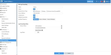 Improve Log Forwarding Bandwidth Efficiency Fortianalyzer 700