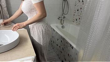 Sex In The Bathroom My Perfect Wet Boobs Tear These Pants Off Me And Fuck Me Properly XNXX COM