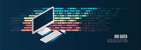 빅 데이터 시각화 배너 선 배열 및 이진 코드가 있는 추상 배경입니다 연결 구조입니다 웹 사이트에 대한 데이터 어레이 시각적 개념입니다 빅 데이터 연결 컴플렉스 연결에 대한