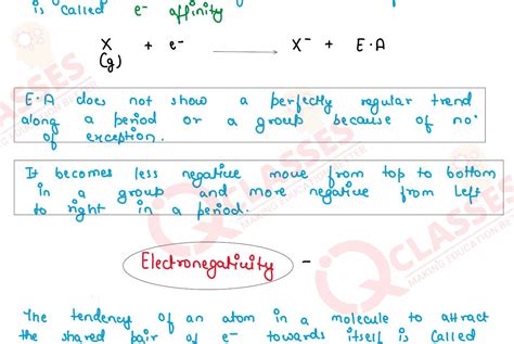 Class 10 ICSE Chemistry Important Notes Chapter Periodic Properties