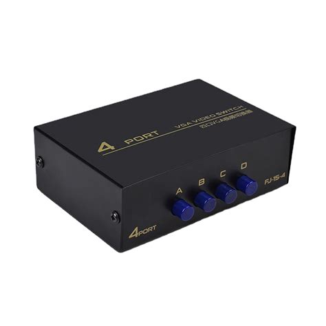 Switcher VGA Switcher Manual Four Share One Easy To Use Portable And Multifunctional Walmart Com