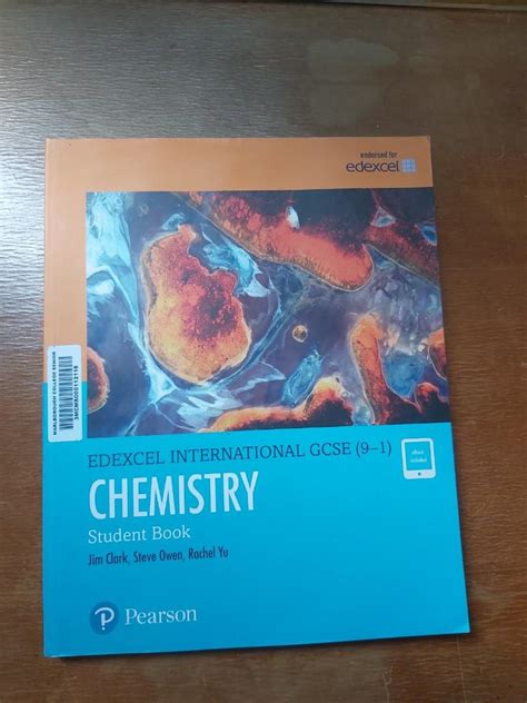 Pearson Edexcel Igcse Chemistry Textbook Hobbies And Toys Books And Magazines Textbooks On Carousell