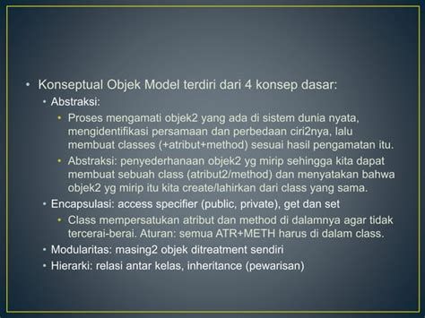pbo pemograman berbasis objek pptx