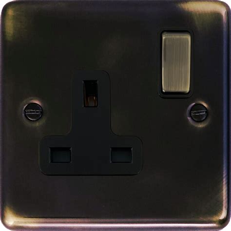 Aged Brass Sockets And Switches From Socket Store