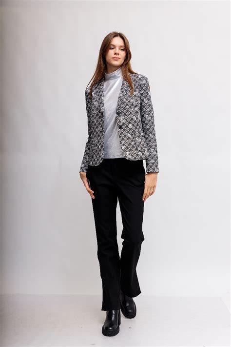 Marc Cain Sports Жакет эластичный в фирменный узор с логотипами