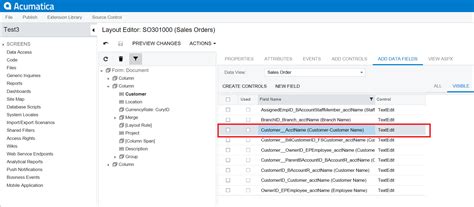 Acumatica Contact Pxselector Not Showing Displayname Properly Stack Overflow
