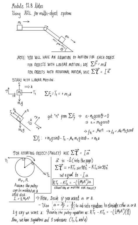 UP Module B Notes Newtons Nd Law For Rotation PHYS Studocu