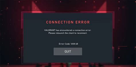 How To Fix Van 68 Error In Valorant