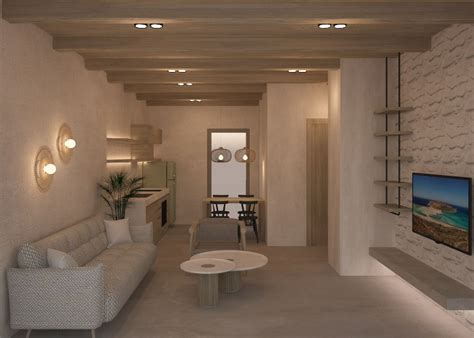 Eleni Tsouri On Linkedin Interiordesign 3dvisualization Minimaldesign Bohostyle Islandescape…