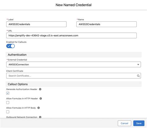 Named Credentials In Salesforce