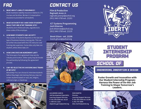 Liberty High School Internship Program Menifee Valley Chamber Of Commerce