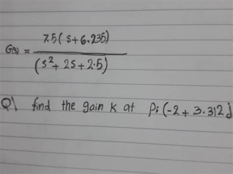 Solved How Can I Find The Gain Here Manually In Matlab I Chegg Com