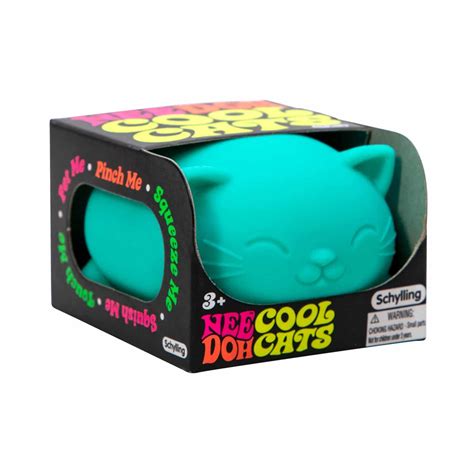 Cool Cats Needoh® Cat Shaped Sensory Squish Toy