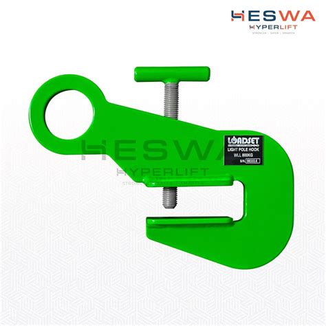 Light Pole Lifting Hook Heswa Hyperlift