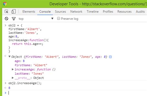 Javascript Adding Method To Object In Chrome Console Stack Overflow