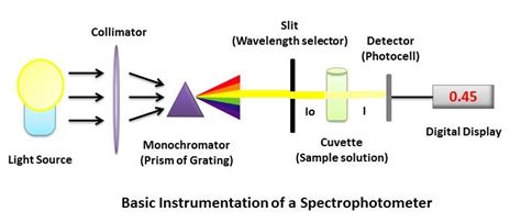 Spectrophotometer Instrumentation Principle And Applications