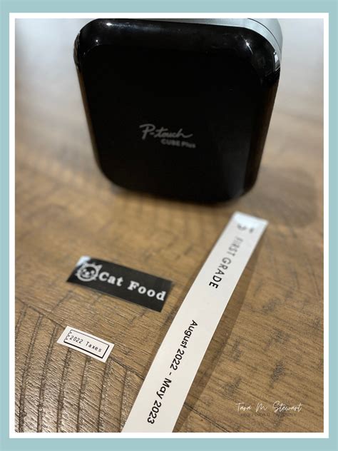 Organizing Made Easy With The Brother P Touch Cube Plus Label Maker