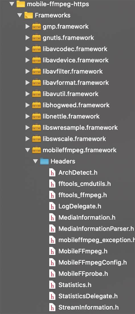 Xcode Flutter Ios Mobileffmpegconfigh Not Found Stack Overflow
