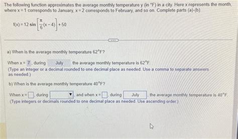 Solved The Following Function Approximates The Average