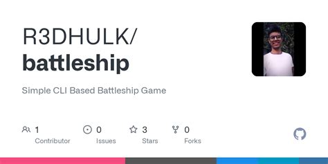 Github R Dhulk Battleship Simple Cli Based Battleship Game